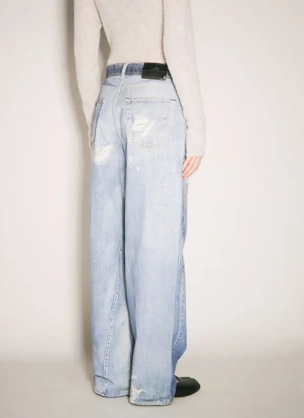 Our Legacy Full Cut Digital Print Jeans