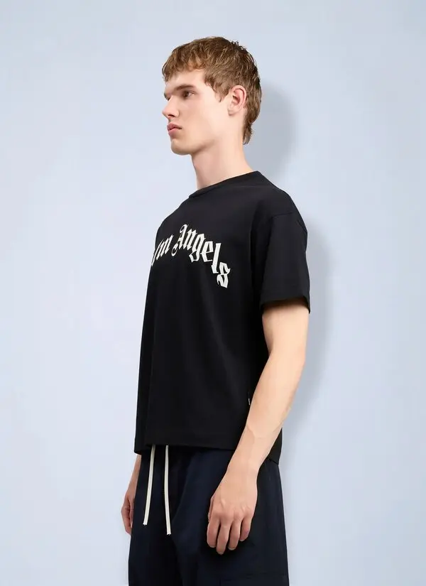 Palm Angels Curved Logo T-shirt