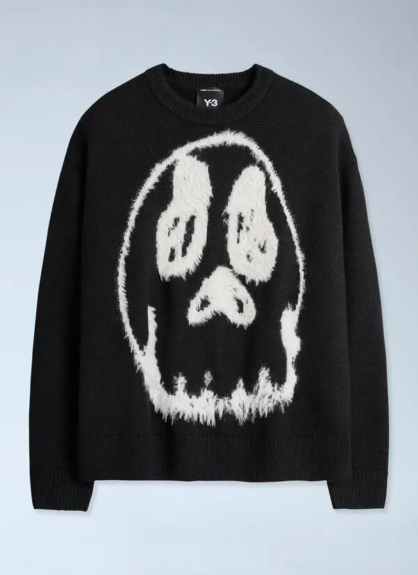 Y-3 X CHITO Gfx Knitted Sweatshirt - Black