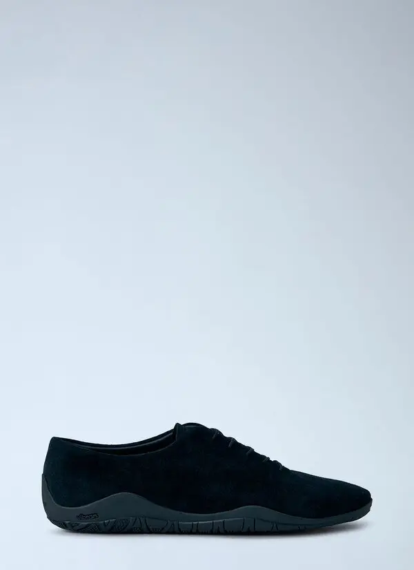 JIL SANDER Elbe Lace Up Sneakers - Black