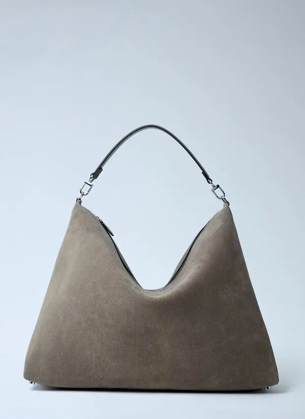 TOTEME Bevel Handbag - Beige