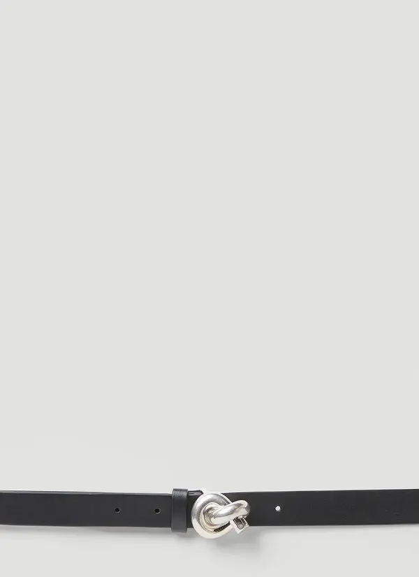 Bottega Veneta Knot Leather Belt