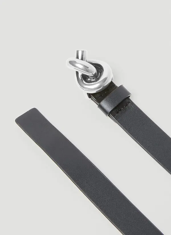 Bottega Veneta Knot Leather Belt