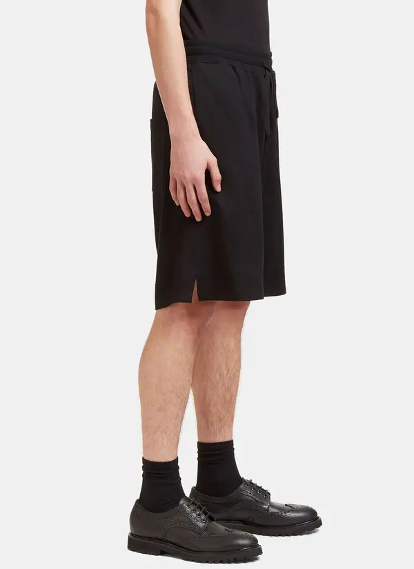 AIEZEN Wool-blend Oversized Bermuda Shorts