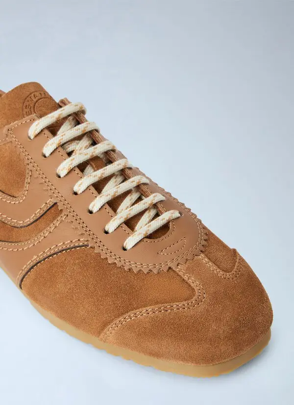 Dries Van Noten Suede Panel Sneakers