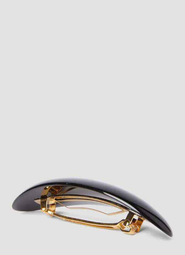 Balenciaga Logo Applique Hair Clip