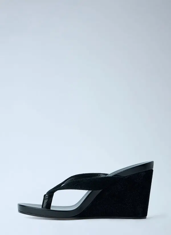 Phoebe Philo Round Wedge Sandals