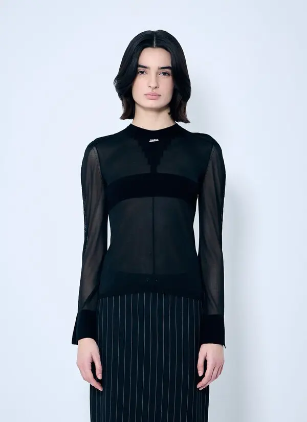 JEAN PAUL GAULTIER Open-knit Sweater