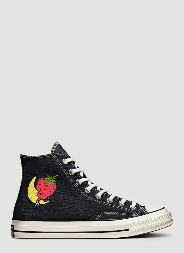SKY HIGH FARM X CONVERSE Strawberry Moon Chuck 70 Sneakers - Black