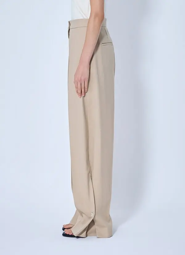 Sportmax Wide-leg Pleated Trousers