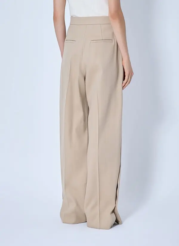 Sportmax Wide-leg Pleated Trousers