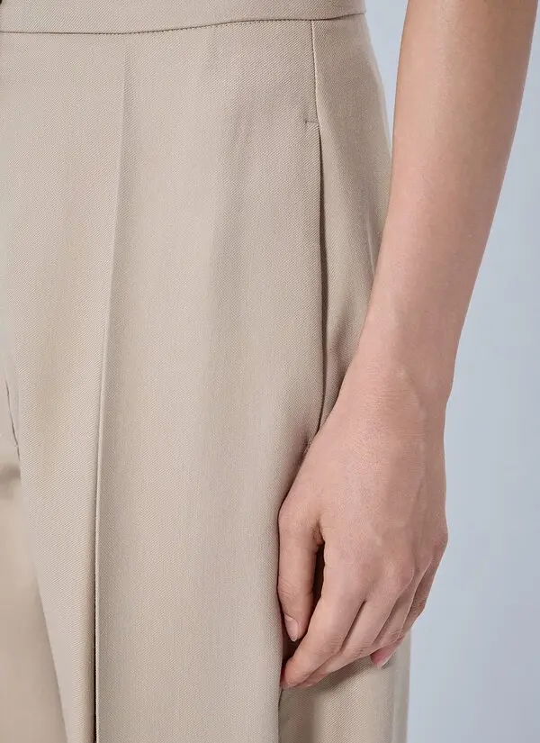 Sportmax Wide-leg Pleated Trousers