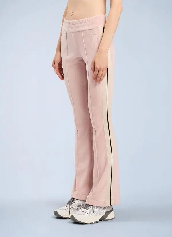 Palm Angels Logo Flare Chenille Track Pants