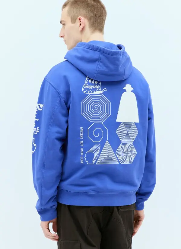 BRAIN DEAD Electronique Hooded Sweatshirt