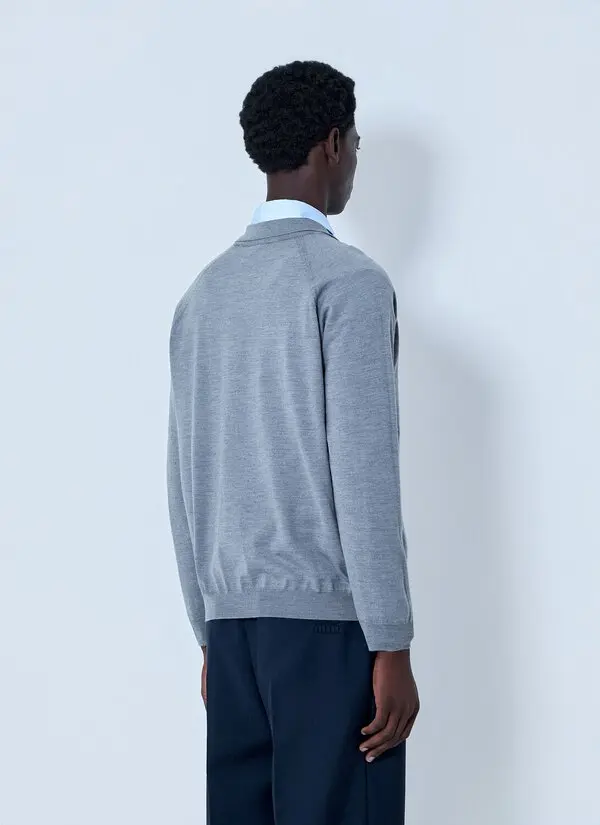 Miu Miu V-neck Knit Sweater