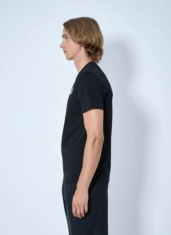 Moncler Logo Motif Cotton Jersey T-shirt