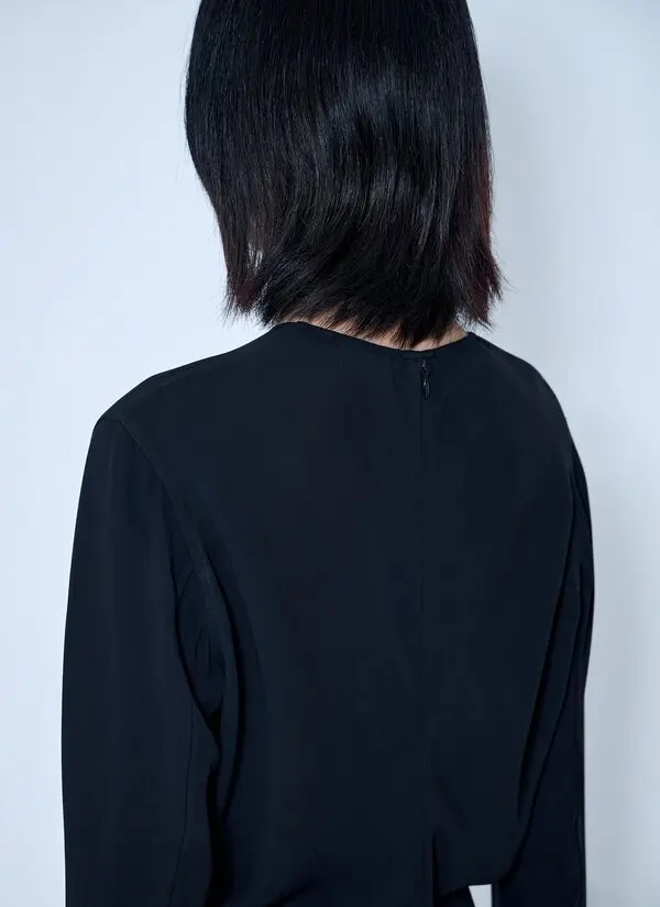 TOTEME Long-sleeve Slouch Waist Dress