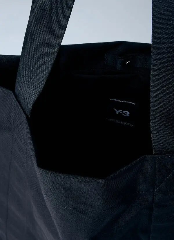 Y3 Tote Bag With Logo Detail