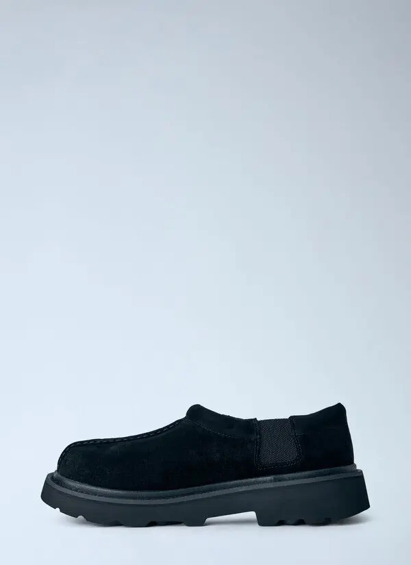 UGG Tasman Lug Slip Ons - Black