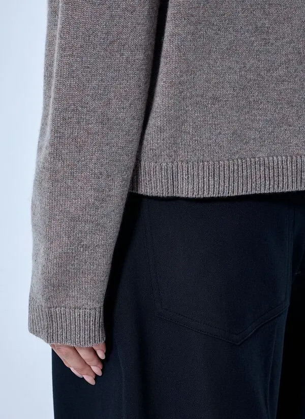 Max Mara Button Placket Knit Sweater