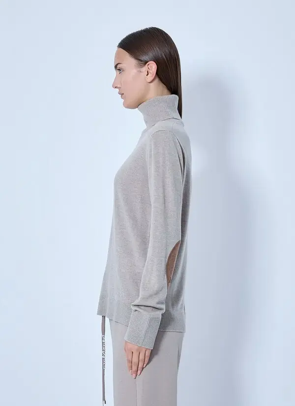 Max Mara Turtleneck Fine Knit Sweater