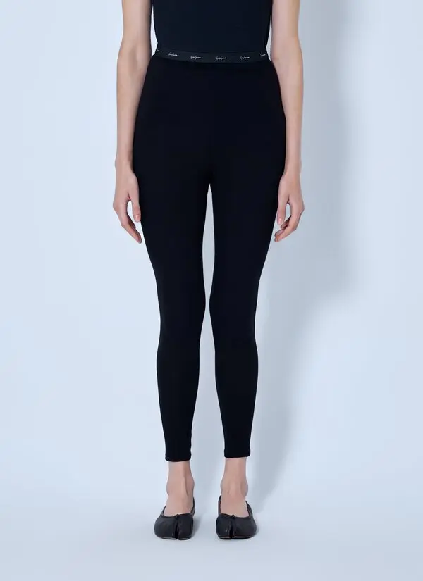 Yohji Yamamoto Basic Leggings - Black