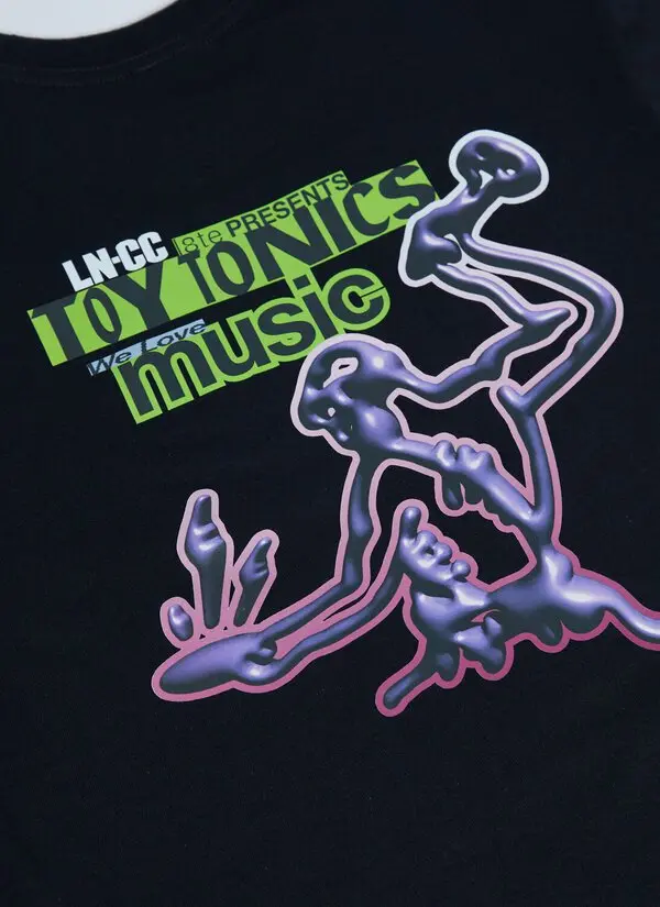 LN-CC X TOY TONICS We Love Music T-shirt