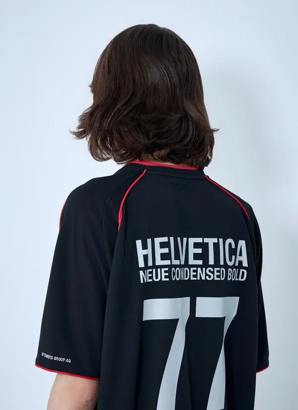 Vetements Alphabet Football Jersey T-shirt