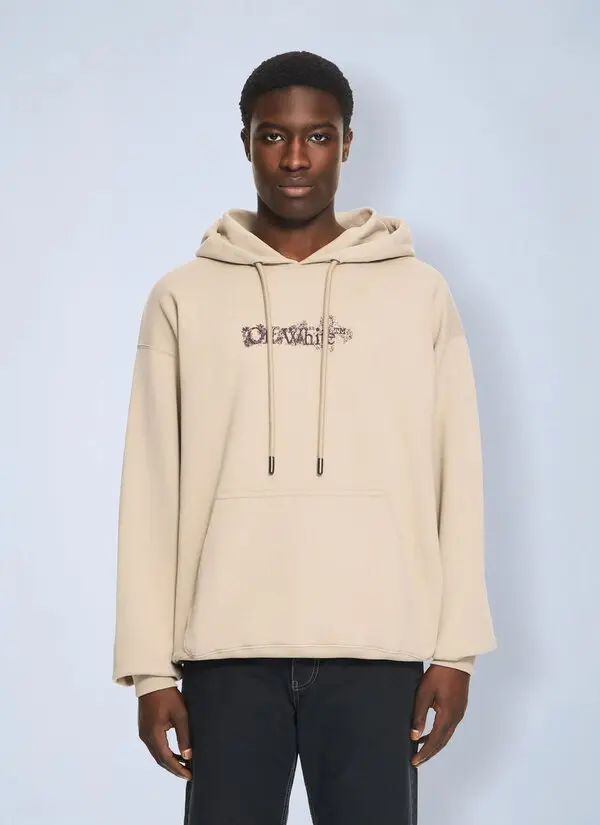 Off-White Heraldic Arrow Skate Hoodie - Red