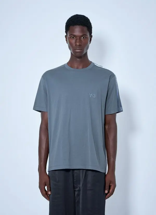 Y3 Gradient 3-stripes T-shirt - Grey