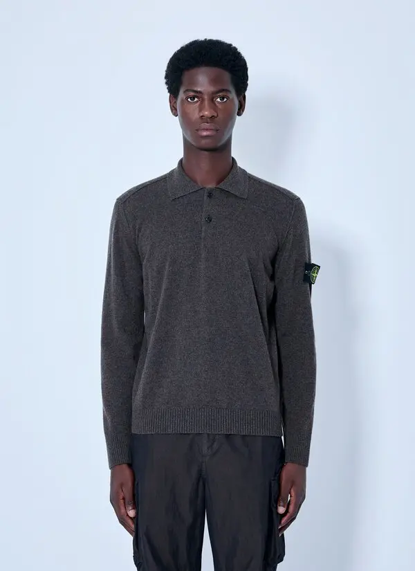 Stone Island Long Sleeve Polo