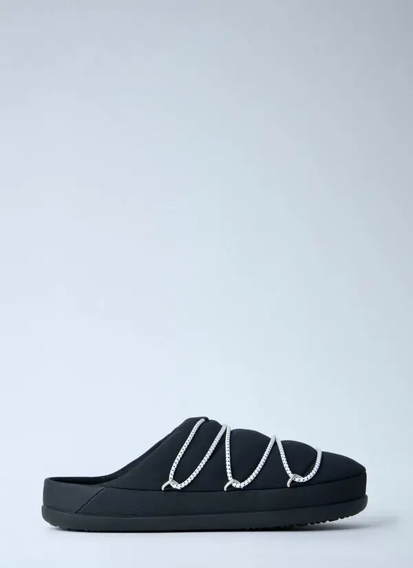 Moon Boot Mb Slipper Soft Mules - Black