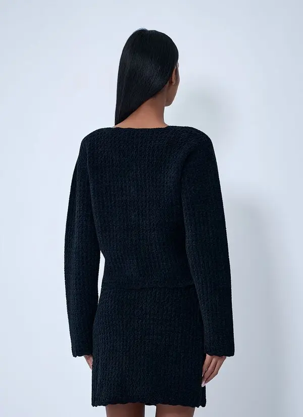 GANNI Crochet Cardigan