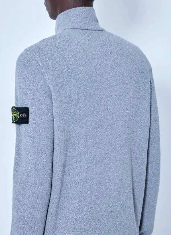 Stone Island Zip-up Knit Sweater