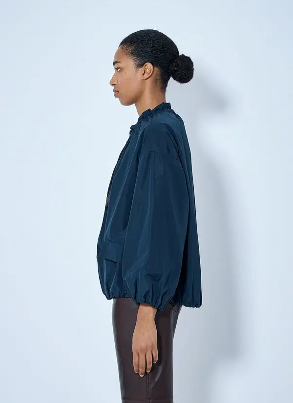 Max Mara Water-repellent Taffeta Bomber Jacket