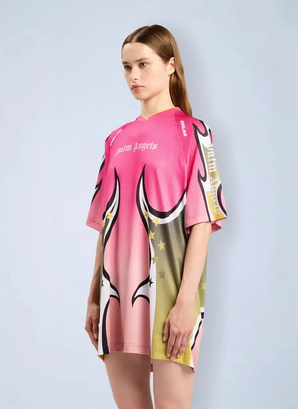 Palm Angels Racing T-shirt Dress