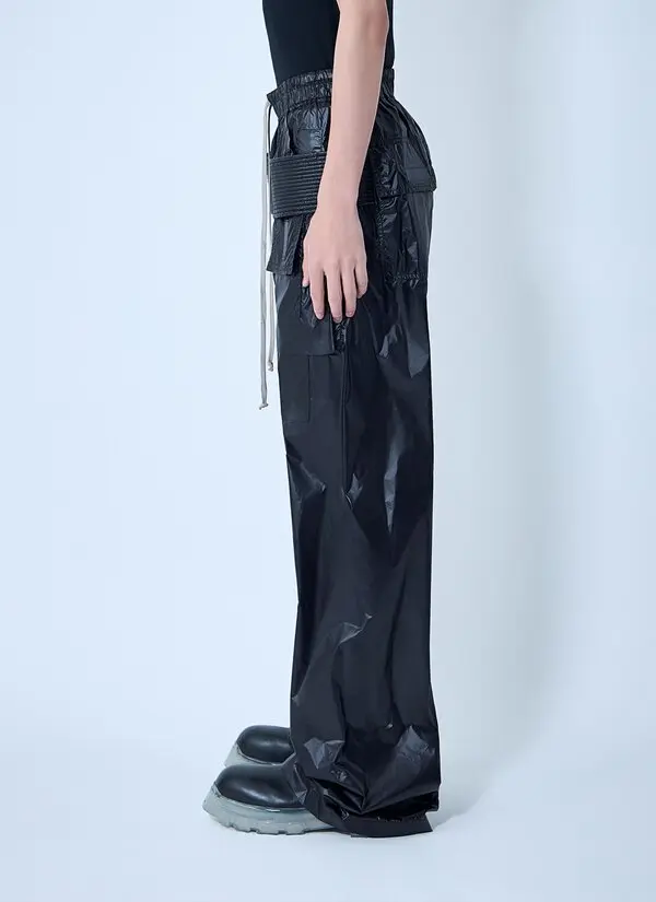 Rick Owens Creatch Wide Cargo Drawstring Pants