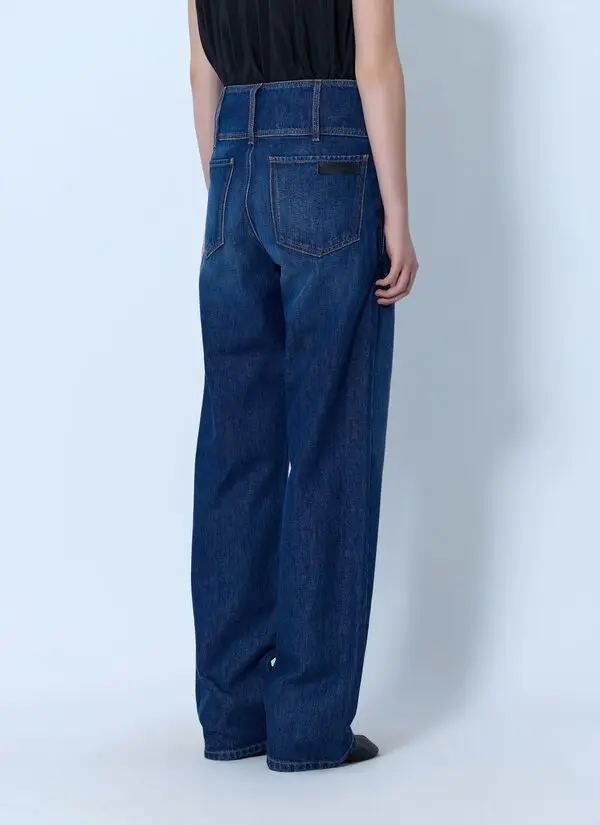 Sportmax Wide-leg Denim Jeans