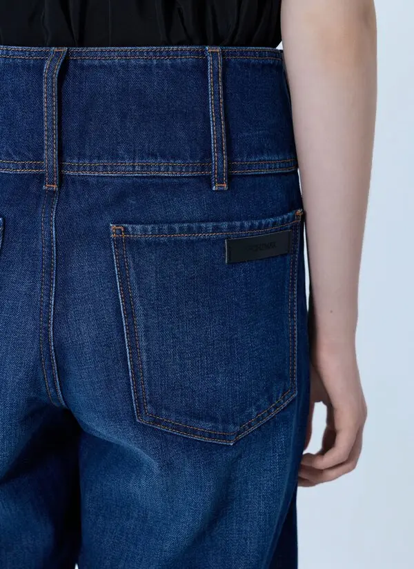 Sportmax Wide-leg Denim Jeans