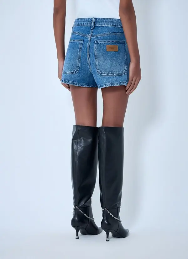 Alexander Wang Denim Mini Skirt