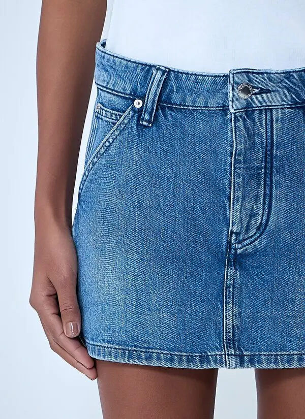 Alexander Wang Denim Mini Skirt