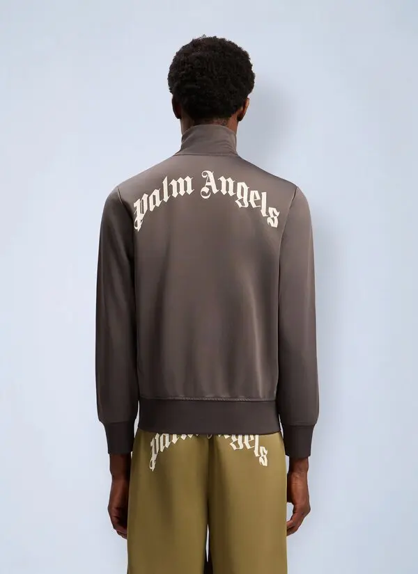 Palm Angels Back Curved Logo Track Jacket