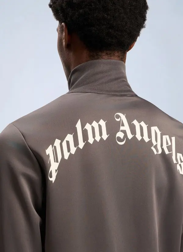Palm Angels Back Curved Logo Track Jacket