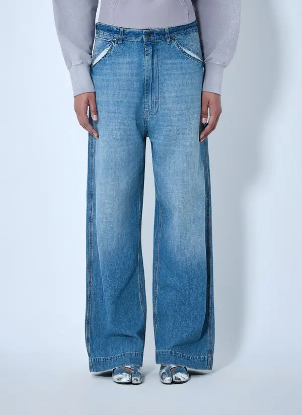 MAISON MARGIELA Wide-leg Denim Jeans