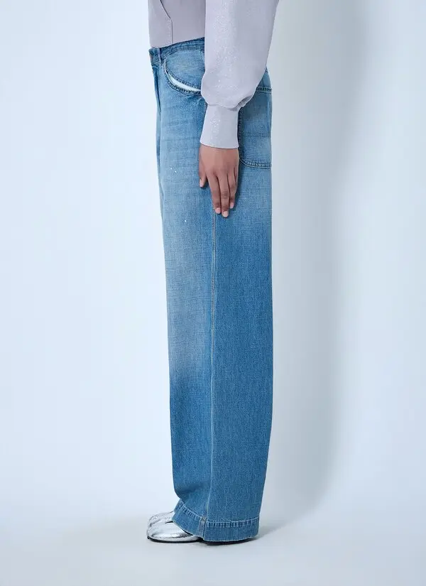 MAISON MARGIELA Wide-leg Denim Jeans