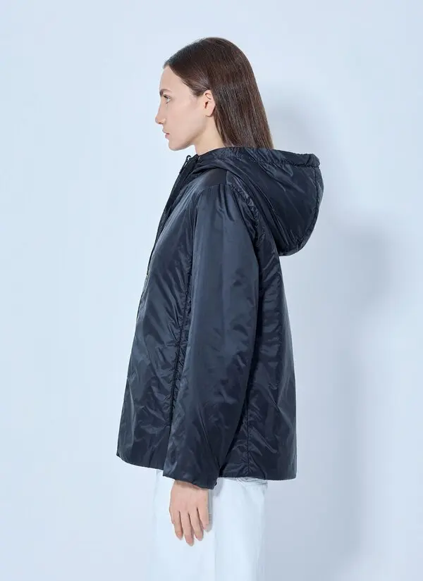 Max Mara Hooded Puffer Jacket - Black