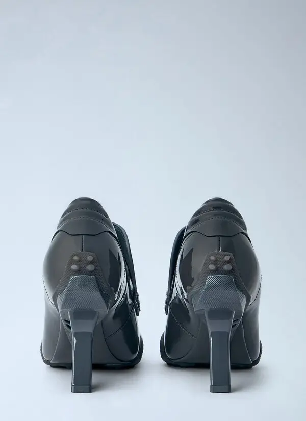 Lacoste Runway Leather Matchday Heels - Grey