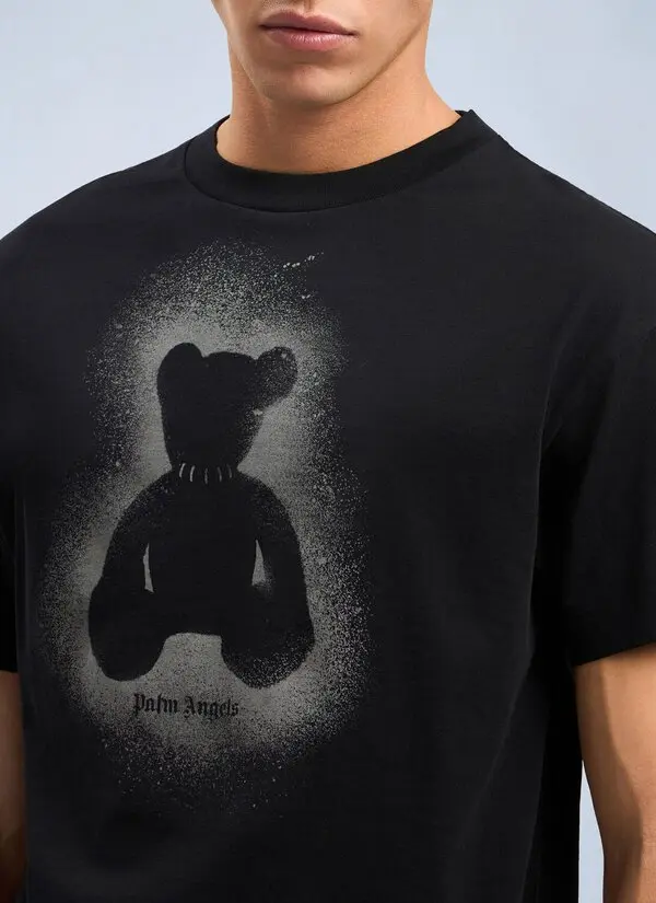 Palm Angels Spray Bear T-shirt