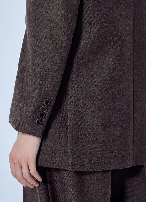 Max Mara Double-breasted Wool Blazer