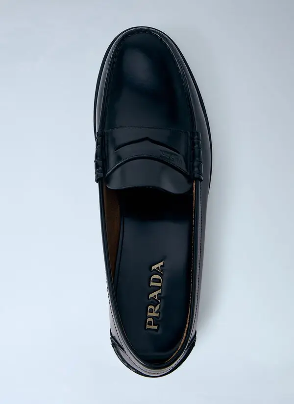 Prada Leather Loafers